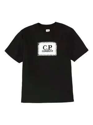C.P. COMPANY Jersey 30/1 Short Sleeve Logo Label T-shirt