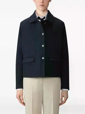Thom Browne Double-face Jacquard Jacket - Blue