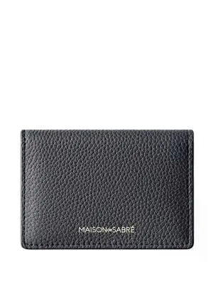 MAISON DE SABRE Leather Card Case Grey