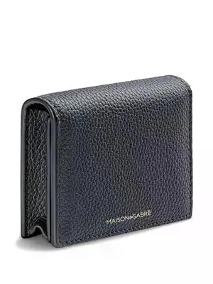 MAISON DE SABRE Leather Card Case - Grey