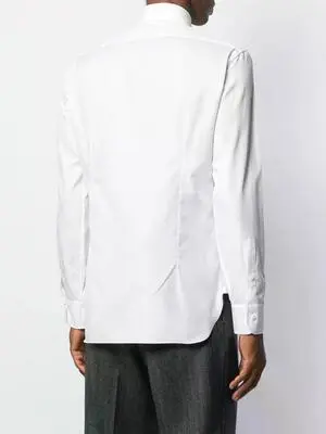 BARBA NAPOLI Pointed Collar Relaxed-fit Shirt