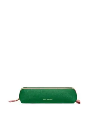 MAISON DE SABRE Leather Pencil Case - Green