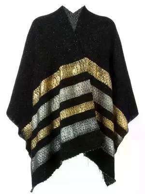 ERMANNO GALLAMINI Striped Cardigan