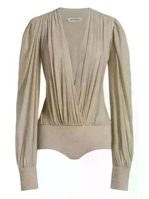 Alberta Ferretti Long-sleeve Bodysuit