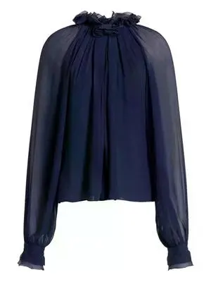 Alberta Ferretti Ruffled Blouse