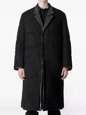 Yohji Yamamoto Padded Pinstripe Jacket