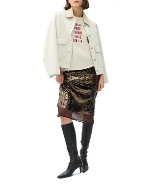 Rag & Bone Cheers Tee - Ivory