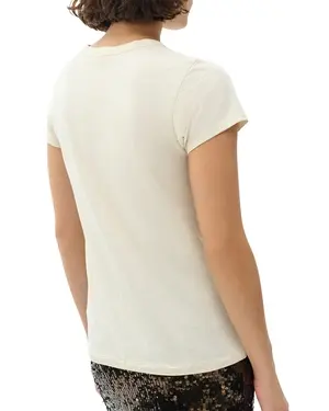 Rag & Bone Cheers Tee - Ivory