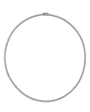 BLOOMINGDALE'S Diamond Tennis Necklace 8.0 Tcw