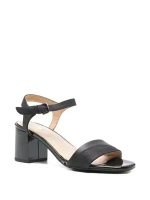 Geox 65mm Block-heel Buckle Sandals - Black