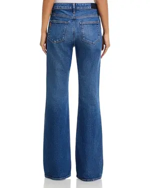 Paige Sofia Mid Rise Flare Jeans