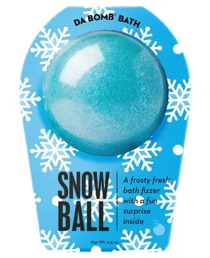 DA BOMB Snowball Frosty Fresh Fragrant Bath Fizzer - No Color