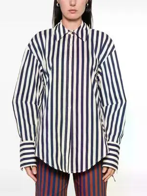 SIMONMILLER Loch Button-up Shirt - Blue