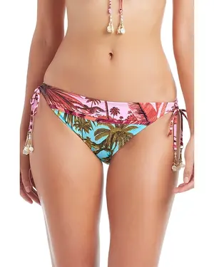 Bleu Rod Beattie Tie Side Hipster Bikini Bottom - Multi