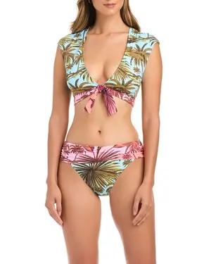 Bleu Rod Beattie Tie Front Bikini Top