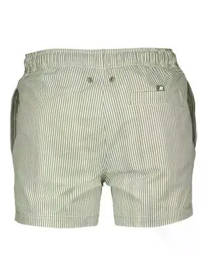 K-WAY Striped Swim Shorts