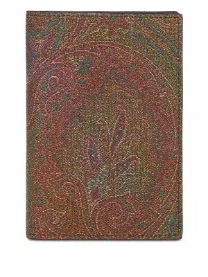 Etro Arnica Paisley Passport Case