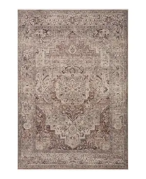 LOLOI Lyra Lyr-06 Area Rug 7'10x10 - Berry/stone