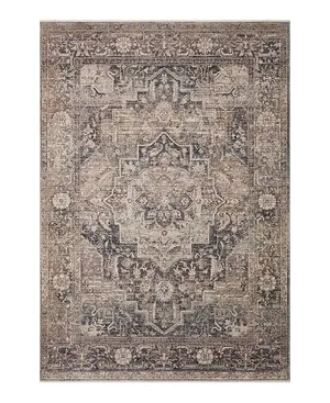 LOLOI Lyra Lyr-06 Area Rug 7'10x10 - Denim/sand