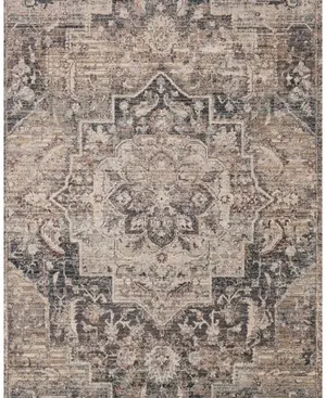 LOLOI Lyra Lyr-06 Area Rug 7'10x10 - Denim/sand