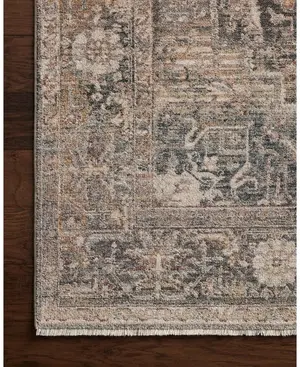 LOLOI Lyra Lyr-06 Area Rug 7'10x10 - Denim/sand
