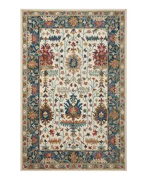 LOLOI Victoria Vk-23 Area Rug 7'9x9'9 - Ivory/denim