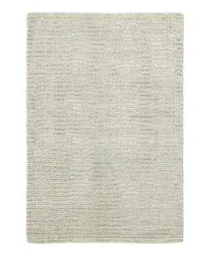 DASH & ALBERT Dash Albert Annie Selke Rda244 Cut Stripe Area Rug, 6'0x9'0 - Mint/ivory