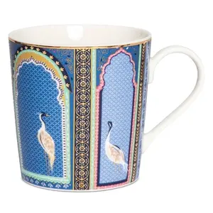 PORTMEIRION Sara Miller India Assorted Mugs, Set Of 4