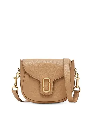 Marc Jacobs Pebbled Leather Saddle Bag - Camel