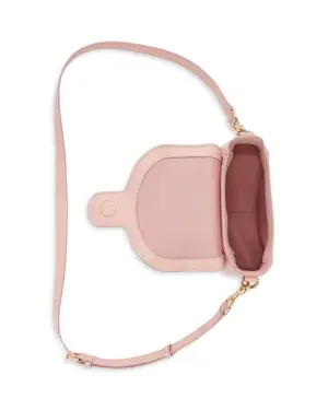 Marc Jacobs Pebbled Leather Saddle Bag - Rose