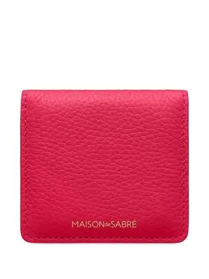 MAISON DE SABRE MAISON De SABRÉ Magnetic Leather Compact Mirror Pink
