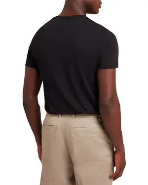 Ted Baker London Justino Cotton Graphic Tee - Black