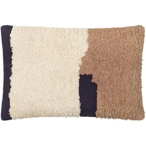 SURYA Niagara Lumbar Pillow - Beige/camel