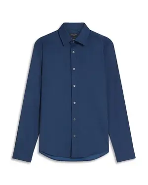 Ted Baker London Airton Button Front Shirt - Blue