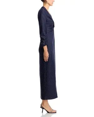 Shoshanna Asher Crystal Embellished Maxi Dress