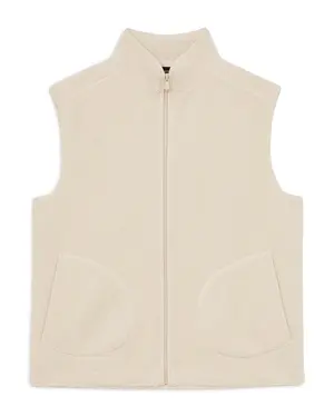 REISS Capriano Fleece Vest