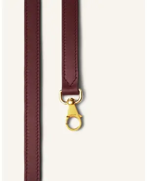 LANVIN Asymmetrical Leather Bag - Bacchus
