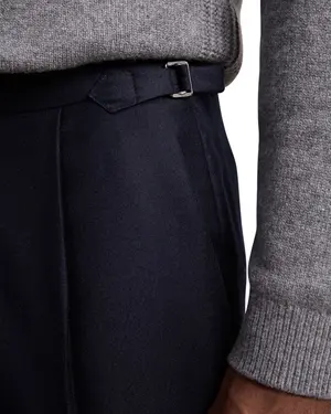 REISS Side Adjuster Tapered Trousers