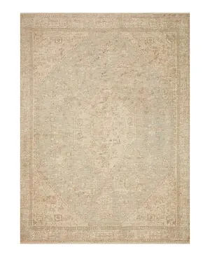 LOLOI Priya Pry-01 Area Rug 2'3x3'9 - Ocean/ivor