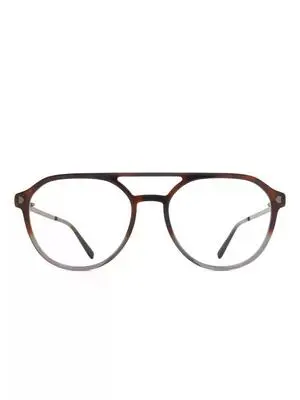 Mykita Jasmin Round-frame Eyeglasses - Brown