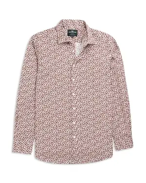 Rodd & Gunn Greenstreet Long Sleeve Sports Fit Shirt - Garnet