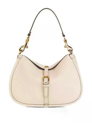 Etro Leather Shoulder Bag - Neutrals