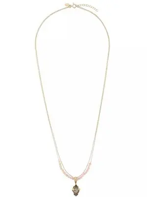 Iosselliani Puro Cheetah Necklace - Metallic