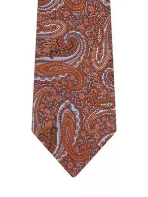 Etro Jacquard Paisley Neck Tie