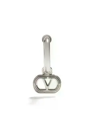 Valentino Garavani Ovalette Single Earring - Silver