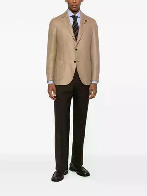 LARDINI Buttoned Panama Jacket