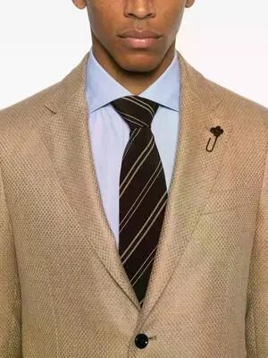 LARDINI Buttoned Panama Jacket