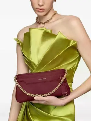 MAISON DE SABRE Leather Shoulder Bag - Red
