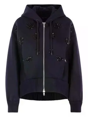 Simone Rocha Embellished Hooded Jacket