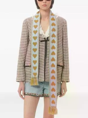 Valentino Garavani Antibes Scarf With Metallic Fibre